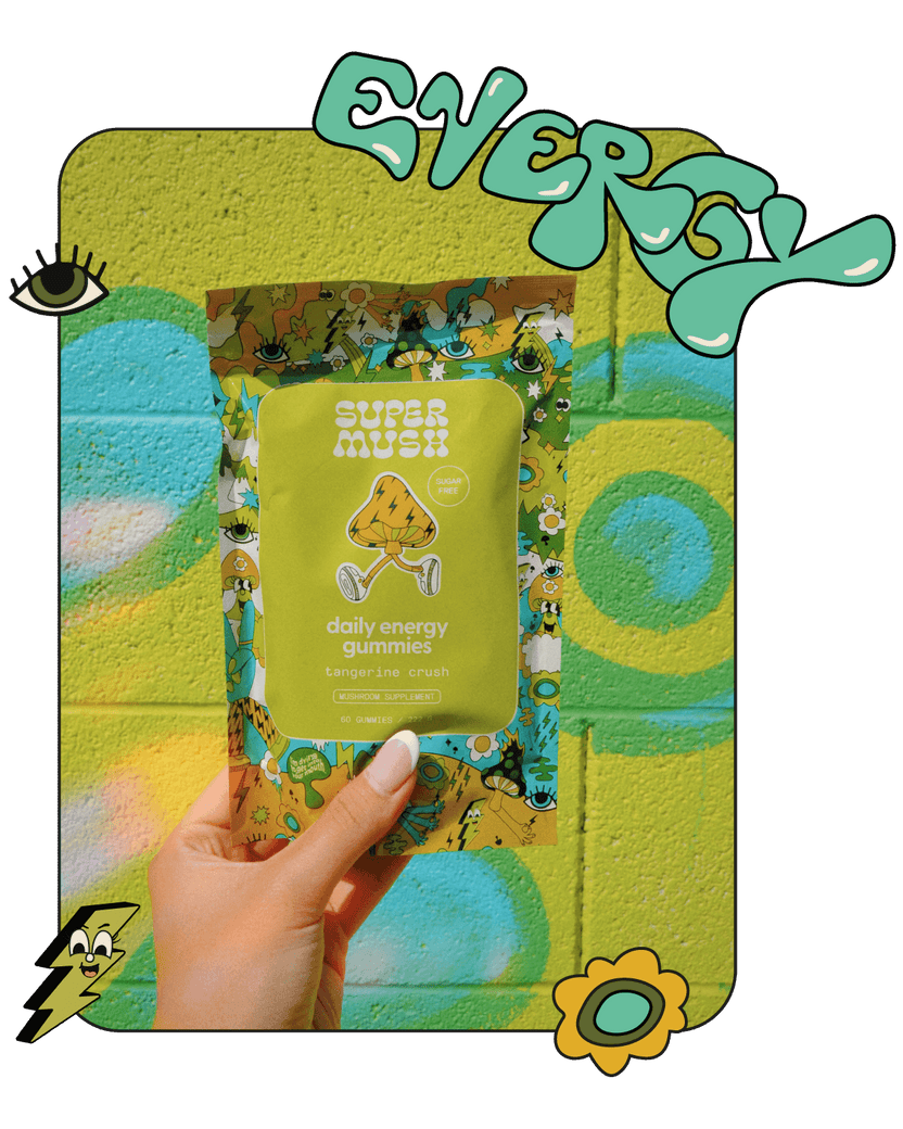 SuperMush: Best Mushroom Energy Gummies for a Natural Boost