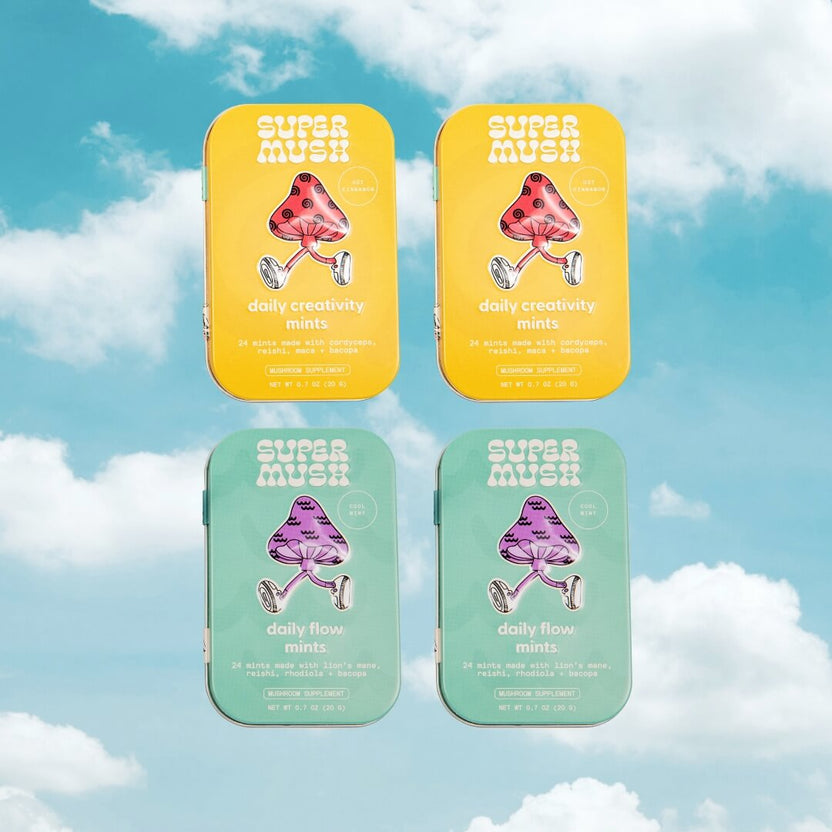 Daily Mushroom Mints Bundle | Flow, Focus & Creativity